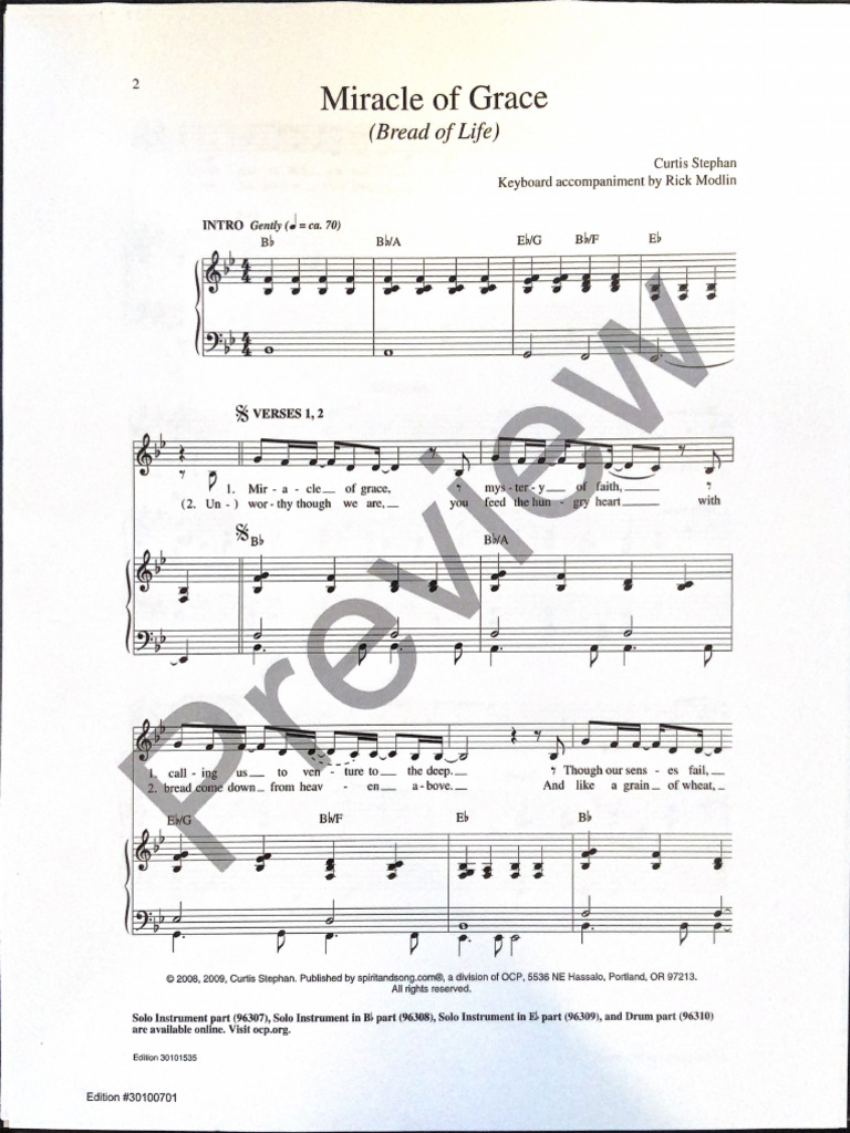 Miracle of Grace | PDF