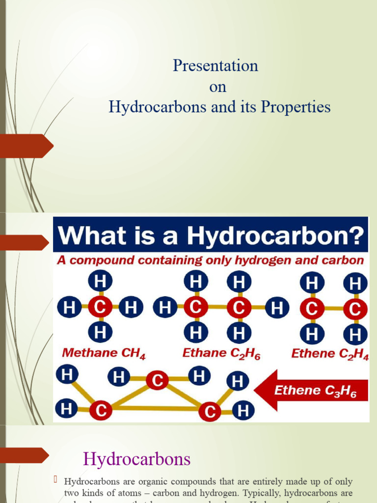Hydrocarbons: Properties and Uses | PDF | Hydrocarbons | Alkene