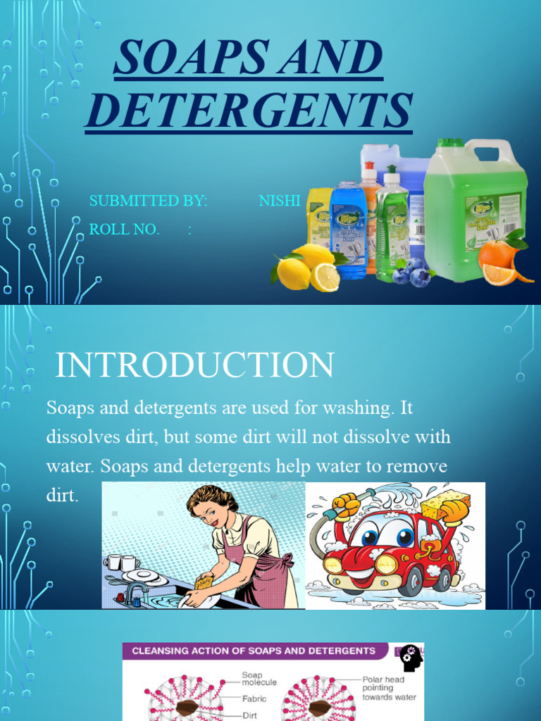 Structure and Function of Soaps | PDF | Detergent | Soap