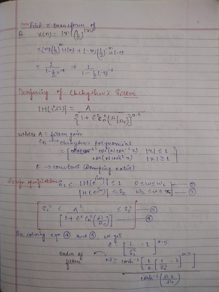 DSP After Midsem PDF | PDF