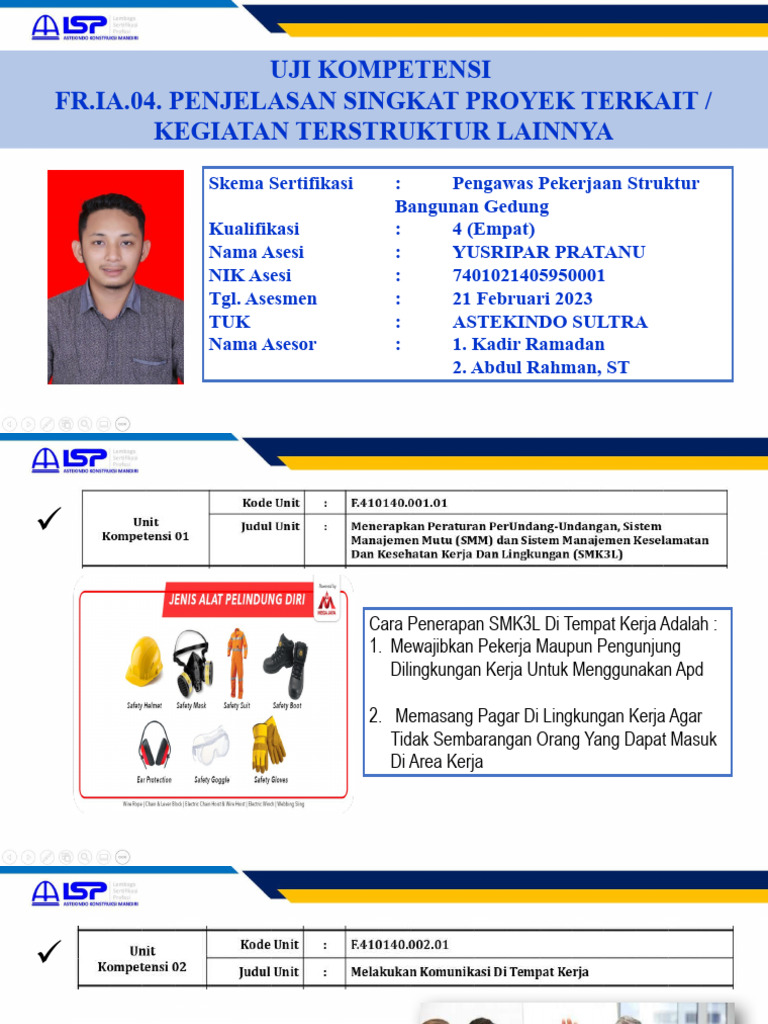 Uji Kompetensi Pengawas Struktur Gedung | PDF