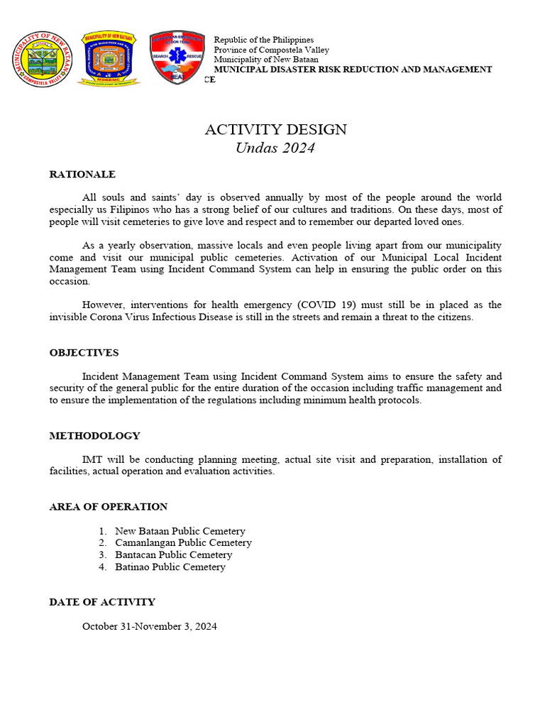 Undas 2024 | PDF | Safety | Emergency Management