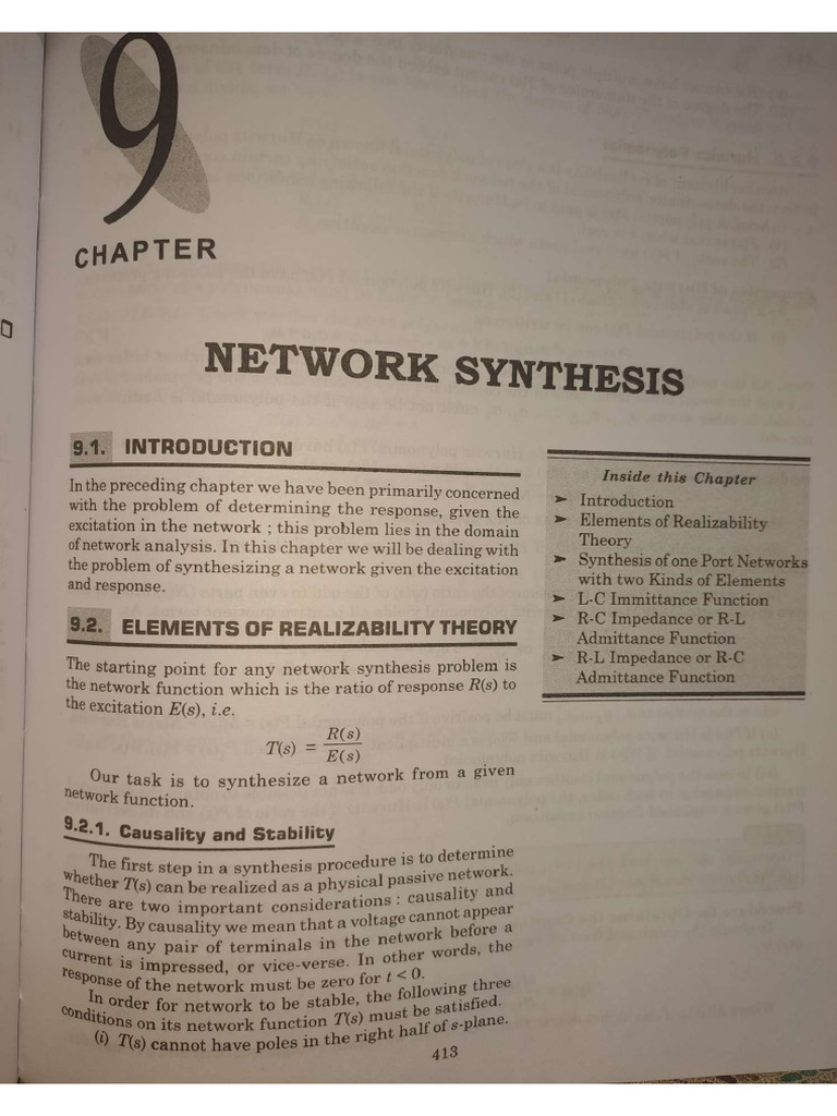 8a50a42fnetwork Synthesis KM Soni | PDF