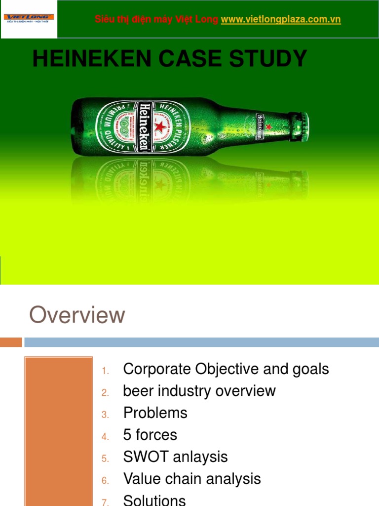 Heineken Case Study Business Analysis | PDF | Beer | Brewing
