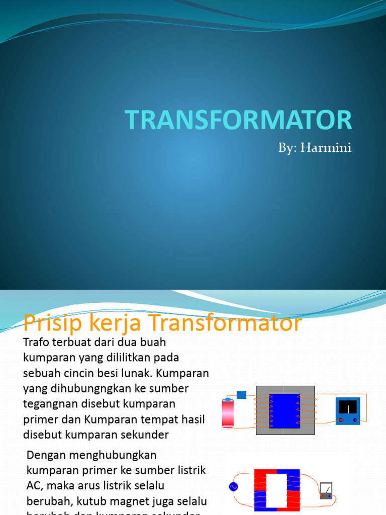 (Minggu 2) TRANSFORMATOR | PDF