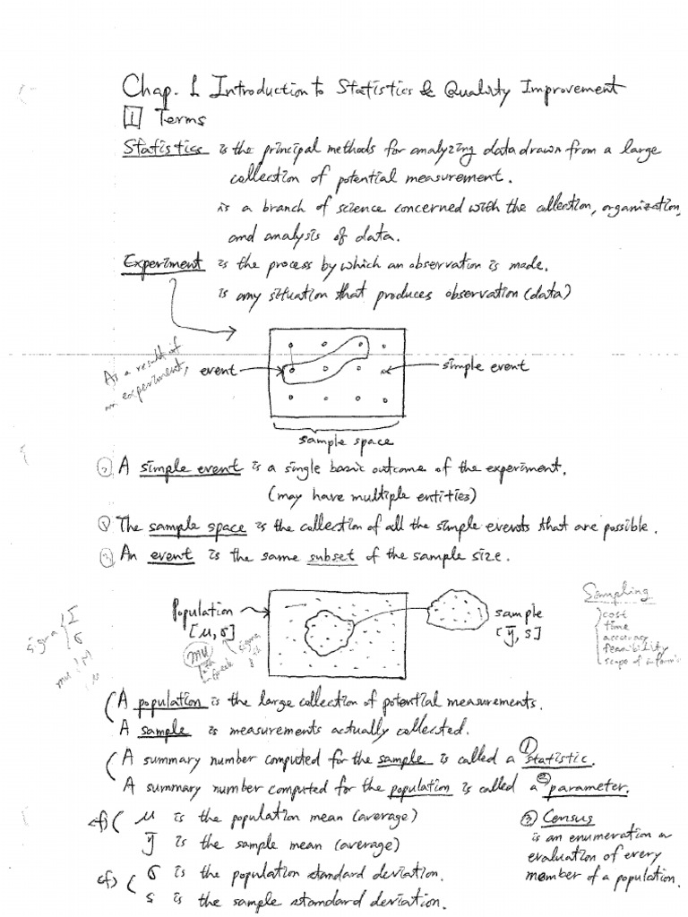 Week 1 Lecture Note 1 | PDF