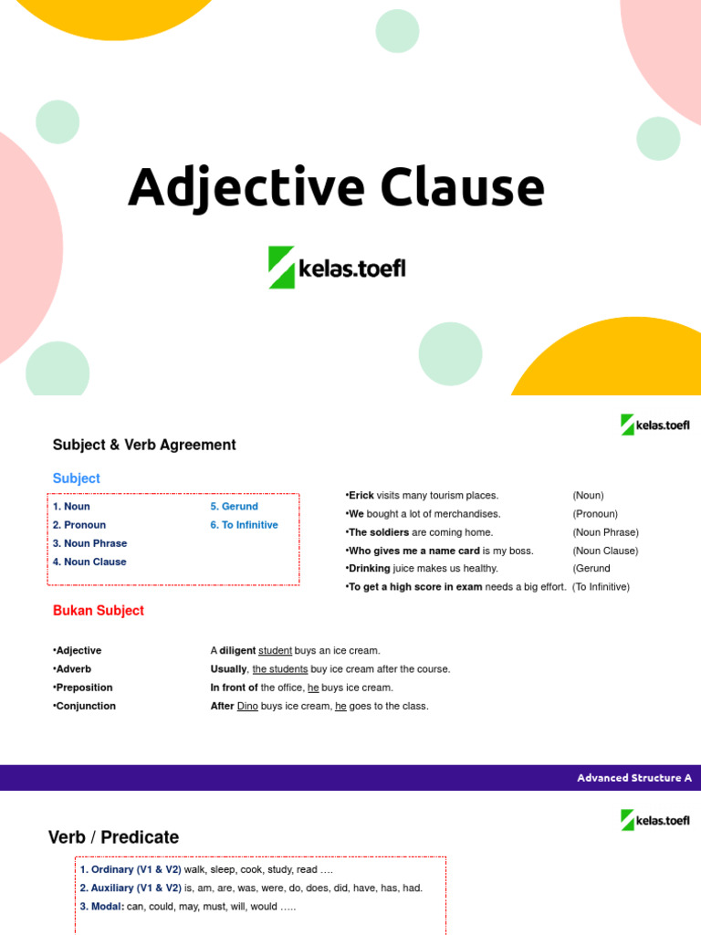 D2 Advanced Structure | PDF | Verb | Subject (Grammar)