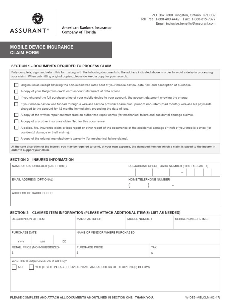 b10 Reclamation Mobile e | PDF | Credit Card | Insurance