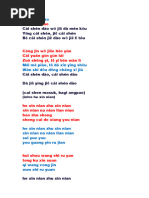 Jin Sheng Yuan Lyrics | PDF | Social Science | Language Arts & Discipline