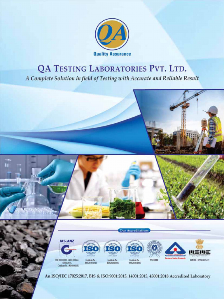 QA Testing Laboratories | PDF