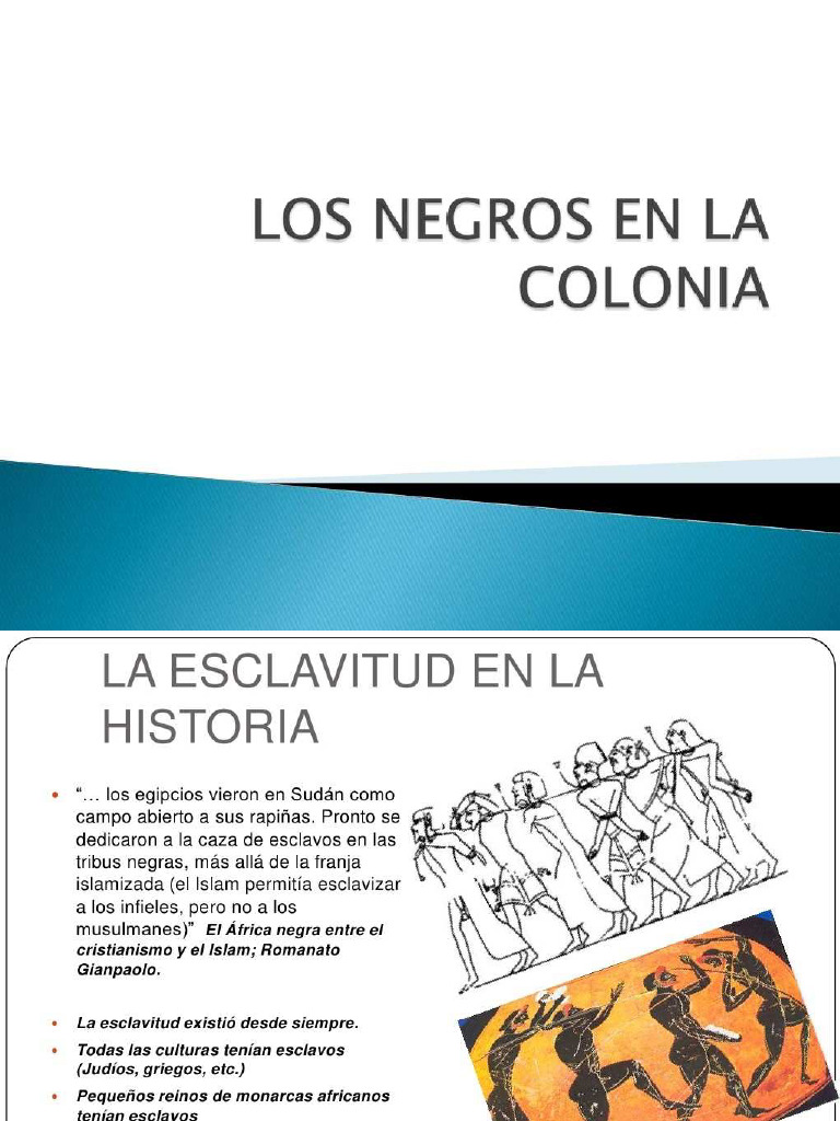 Los Negros en El Peru | PDF
