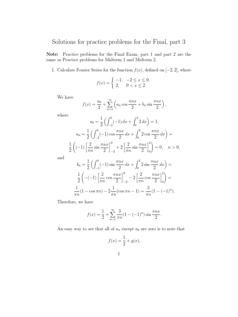 solnf3 | PDF | Complex Analysis | Mathematical Concepts