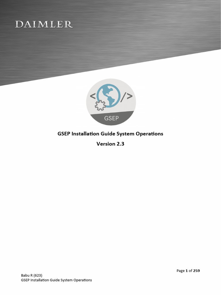 Installation Guide System Operations - New Version | PDF | Secure Shell ...