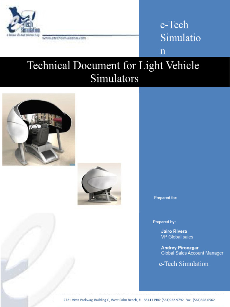 LightVehicleSim - Technical | PDF | Manual Transmission | Simulation