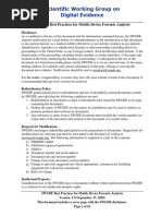 SWGDE Best Practices for Digital Evidence | PDF | Information ...