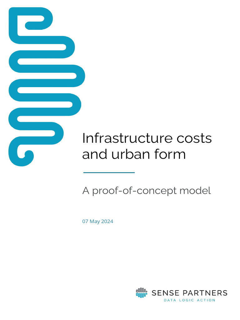 Urban Infrastructure Cost Model | PDF | Road | Transport