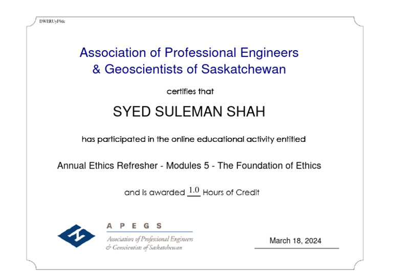 Annual Ethics Refresher - Modules | PDF