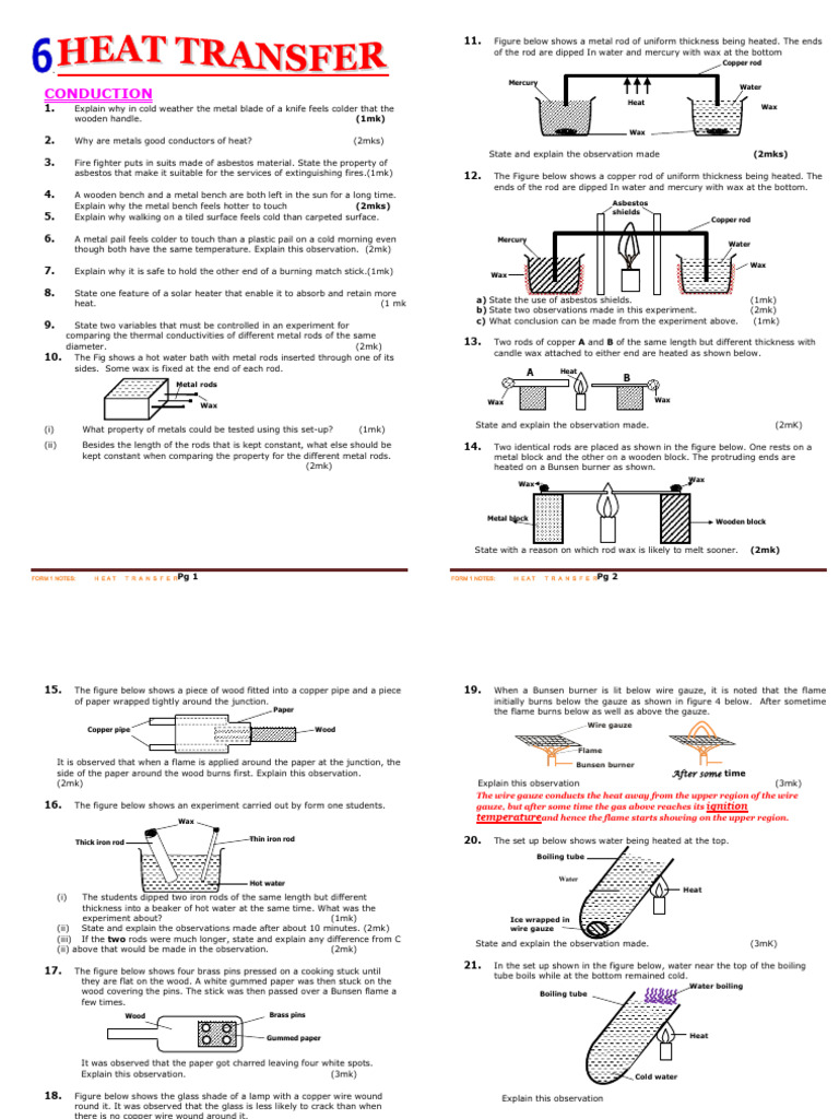 1.5 Heat Transfer | PDF | Heat Transfer | Heat