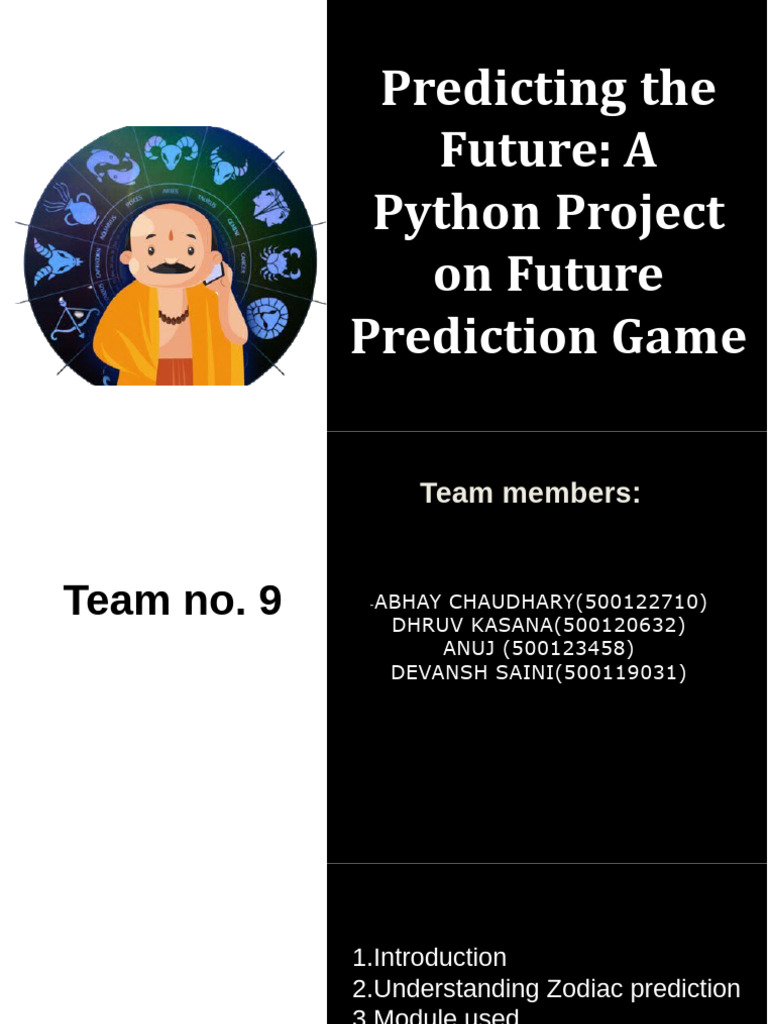 Futurepredictiongame | PDF | Computing | Computer Programming