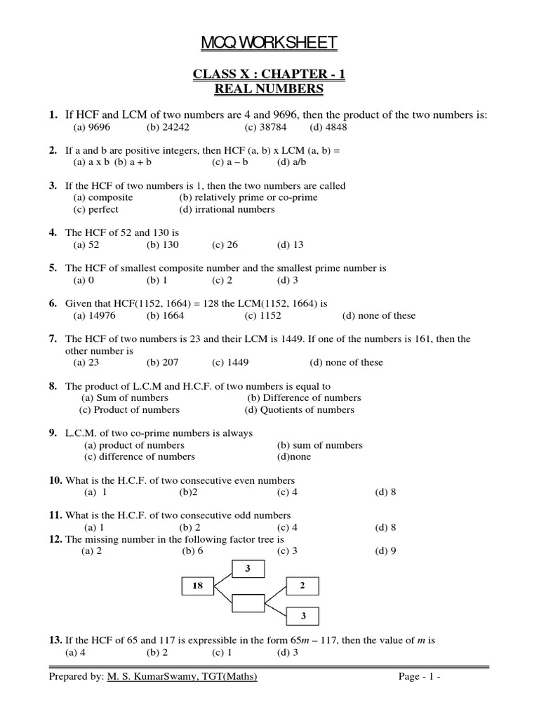 Maths Class X Question Bank | PDF | Zero Of A Function | Polynomial