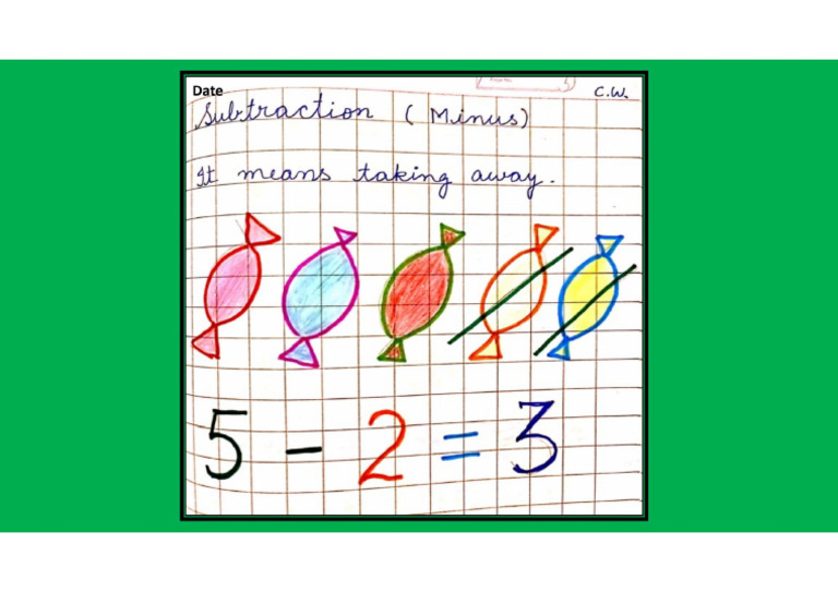 1.subtraction Introduction | PDF