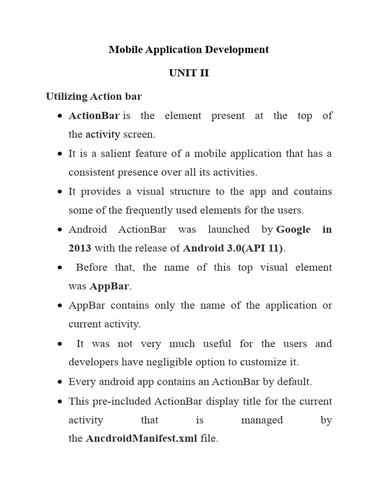Utilizing Action Bar | PDF | Icon (Computing) | Directory (Computing)