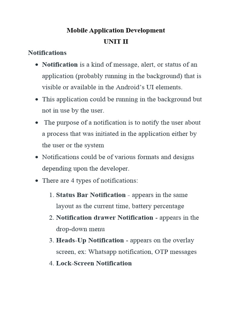 Notifications | Download Free PDF | Icon (Computing) | Software Engineering