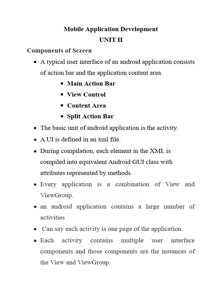 Components of Screen | Download Free PDF | Graphical User Interfaces | Page Layout