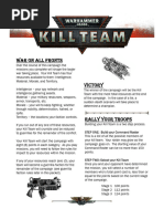 Killteam BattleKit | PDF | Tabletop Games | Games Of Mental Skill