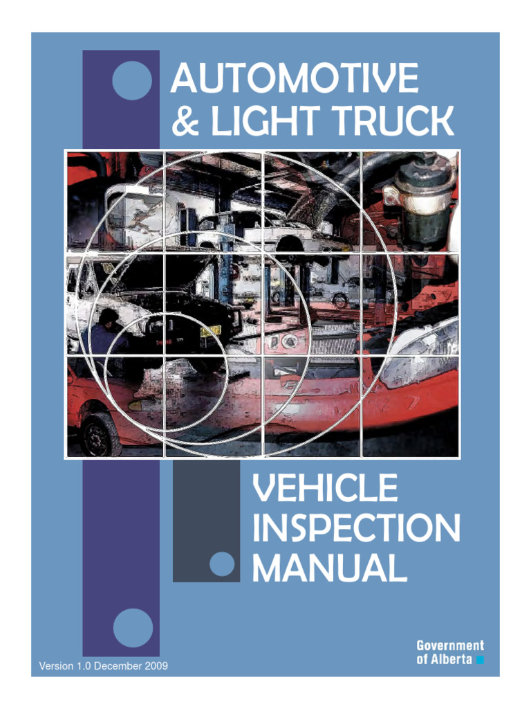 OOP-Inspection Manual-Light Vehicle | PDF | License | Tire