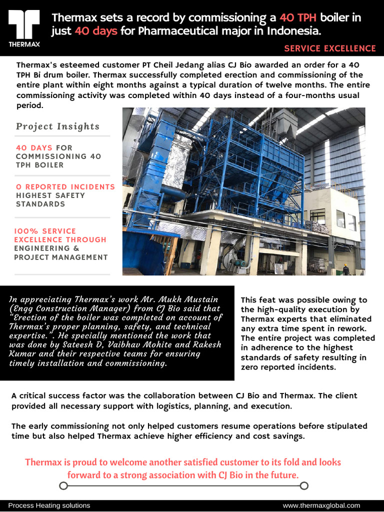 Rapid Boiler Commissioning Success | PDF