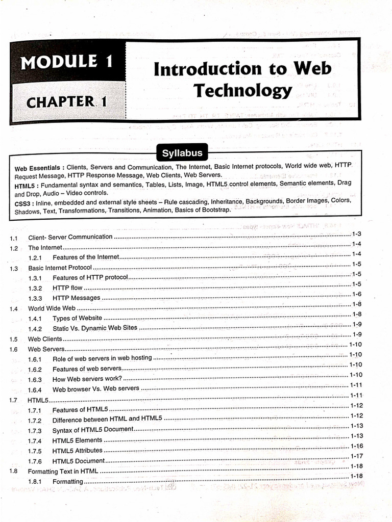 IP Module1,2,3 | PDF