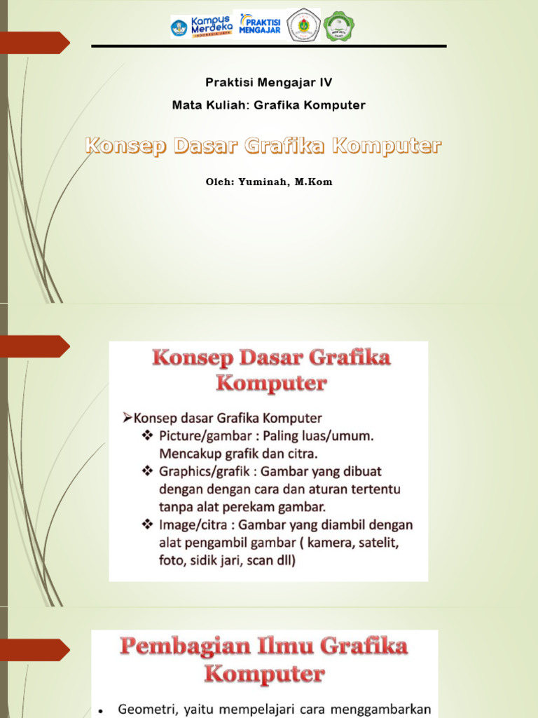 P1 - Konsep Grafika | PDF