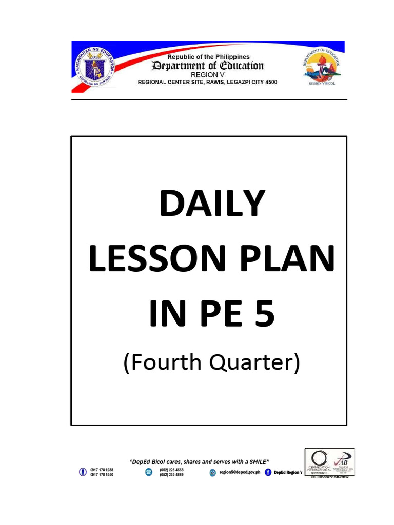 Pe 5 4TH Quarter | PDF