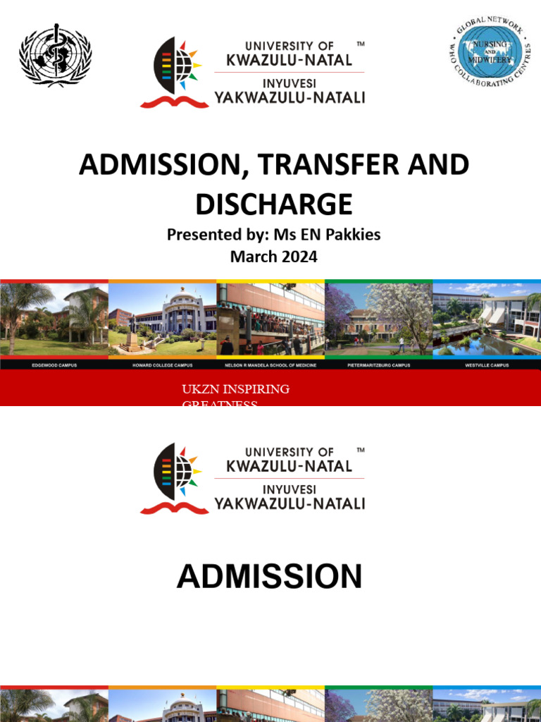 Admission Transfer and Discharge 2024 March | PDF | Patient | Hospital
