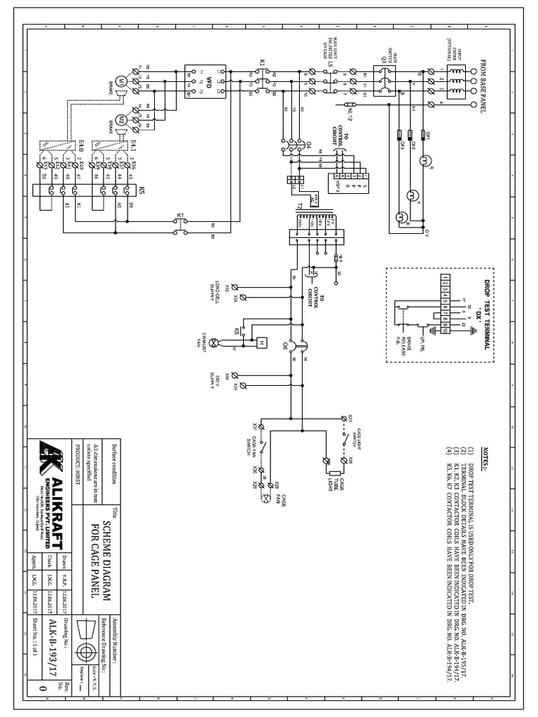 Electrical Drg. (1) 1 | PDF