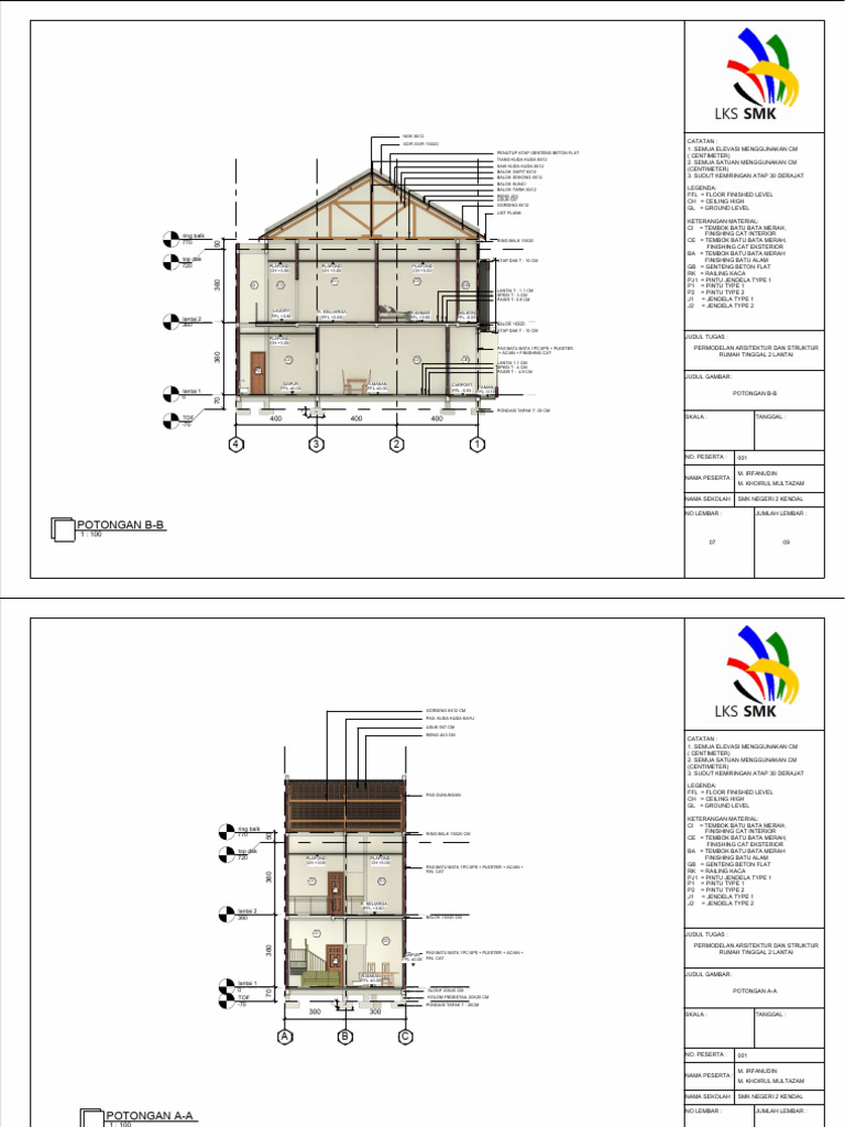 Spesifikasi Balok Sofi Sofi 15x20 | PDF