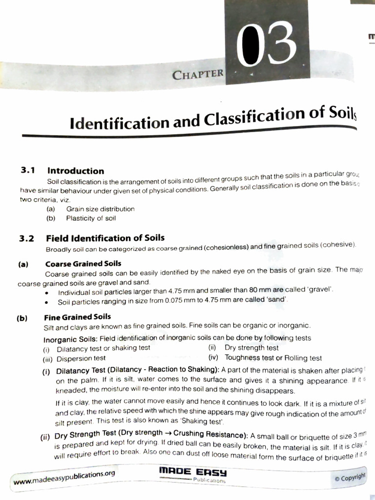 Soil Classification | PDF | Silt | Sand