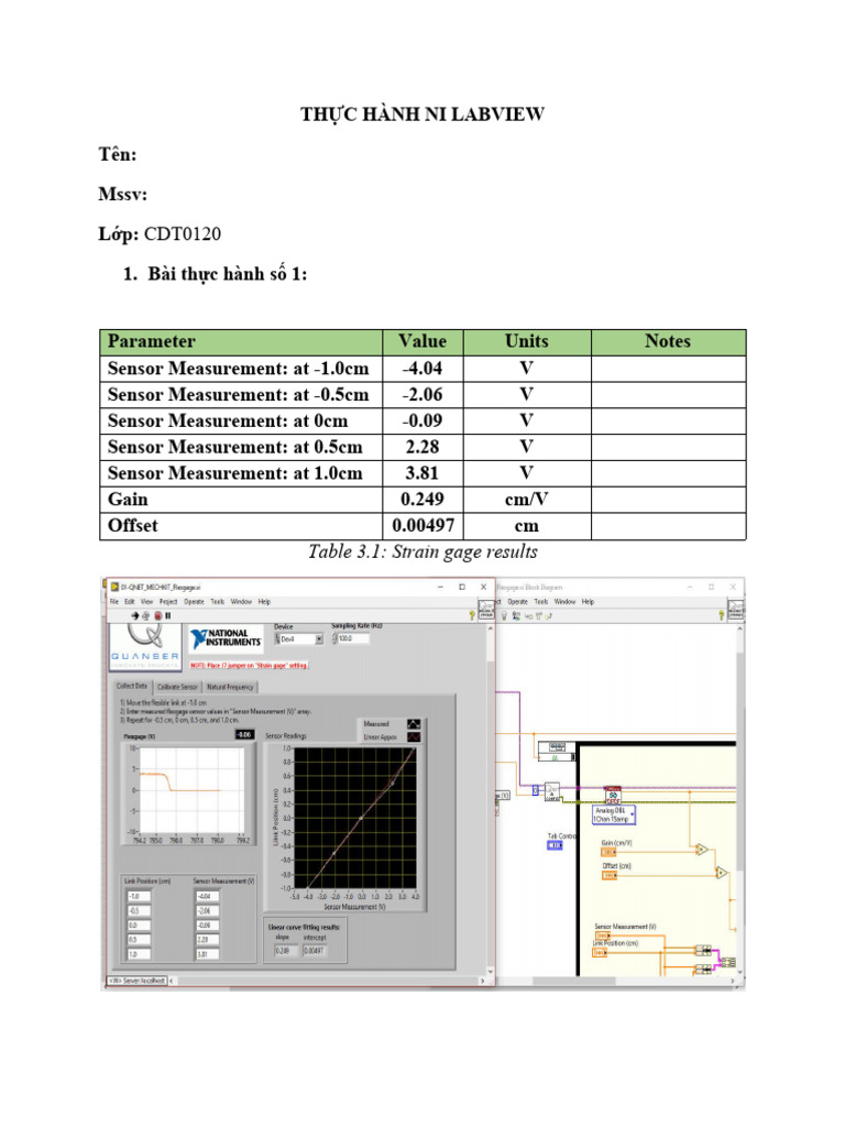 LabVIEW Practical Exercises Summary | PDF