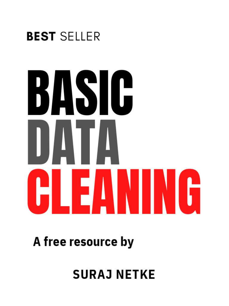 Basic Data Cleaning | PDF | Microsoft Excel | Data