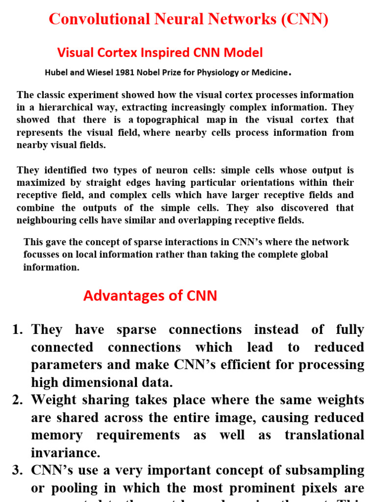 L12 CNN | PDF | Algorithms | Machine Learning