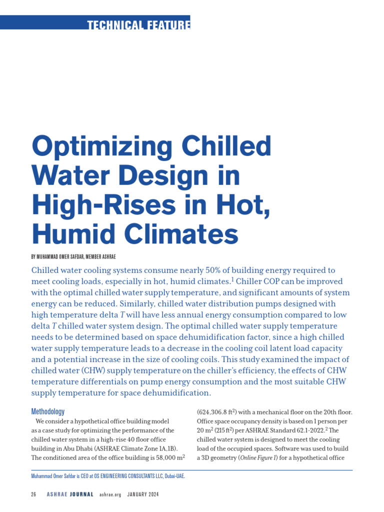 Ashrae Important Journal | PDF | Efficient Energy Use | Humidity
