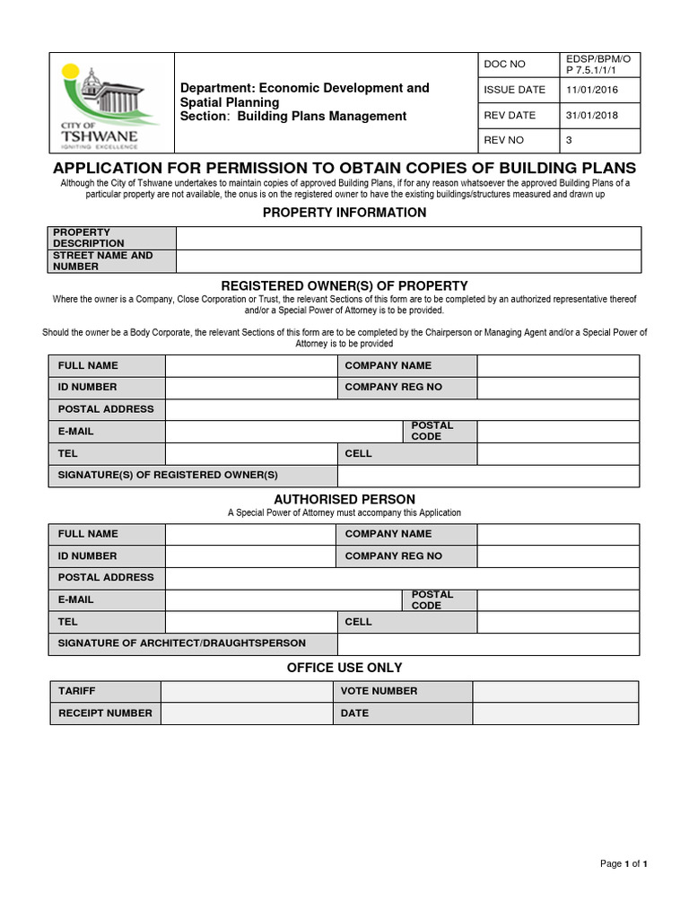 Building Plans Copy Application Form | PDF | Justice | Crime & Violence