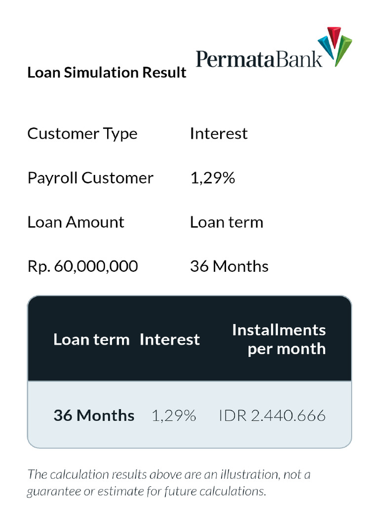 Loan Simulation | PDF