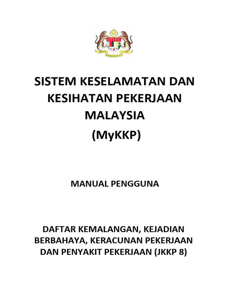 Panduan Manual JKKP 8 2025 | PDF | Komputer