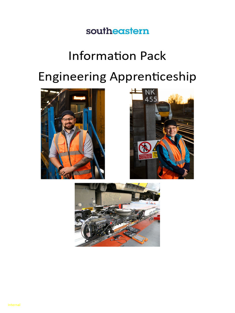 Engineering Apprenticeship Information Pack 2024 | PDF | Apprenticeship