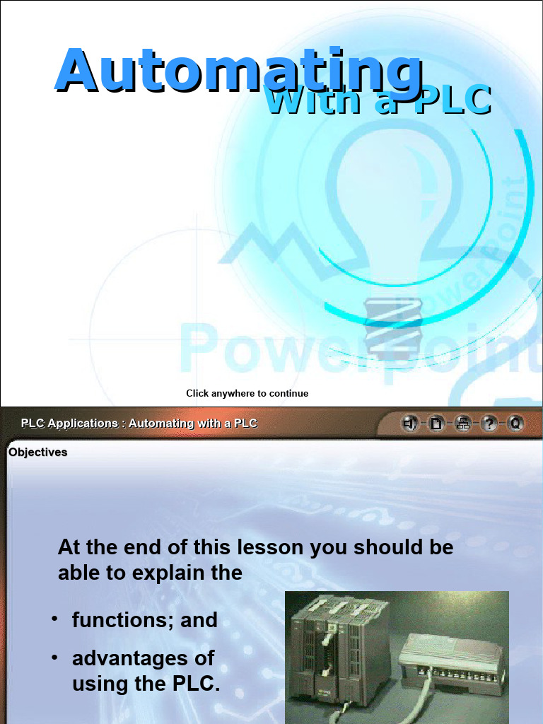 PLC Automation Applications Explained | PDF | Programmable Logic ...