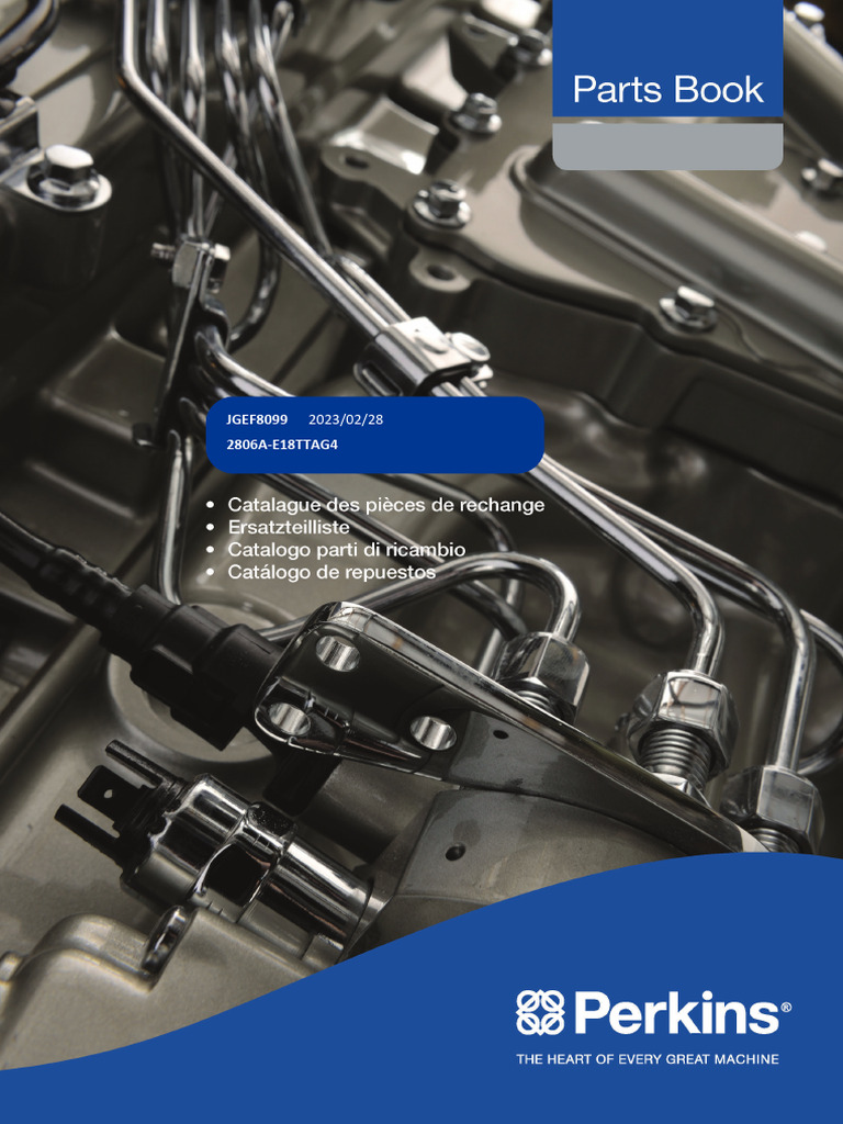 Spare Parts Book 2806A-E18TTAG4 | PDF | Piston | Washer (Hardware)