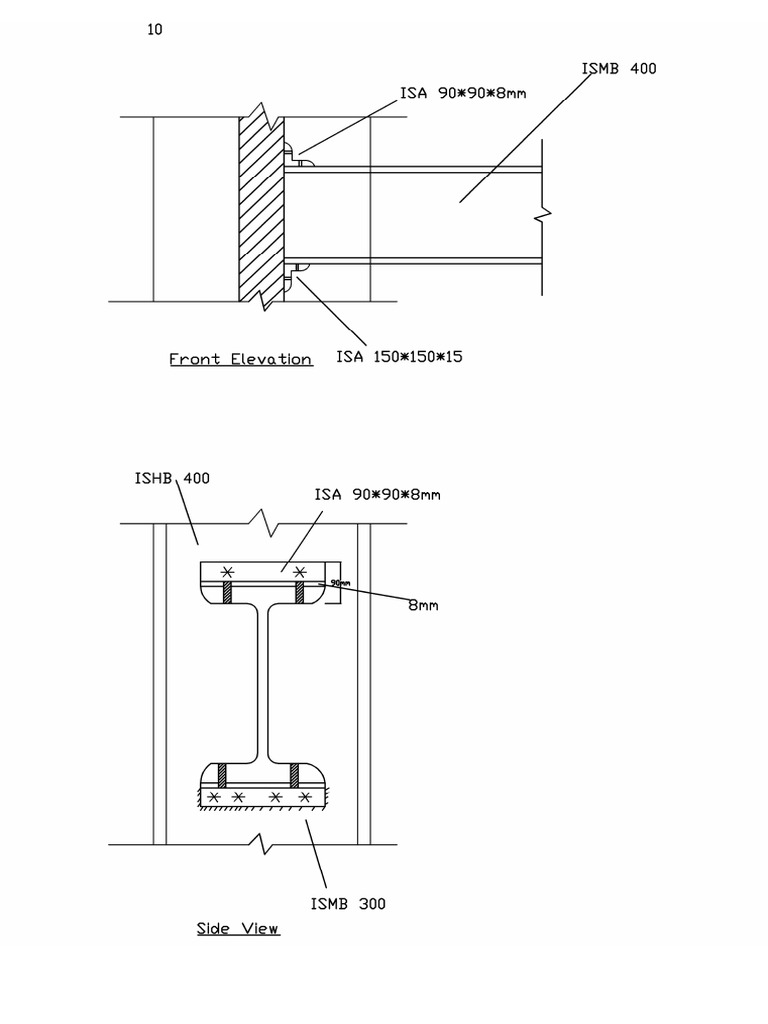 Column To Beam by Bolted | PDF