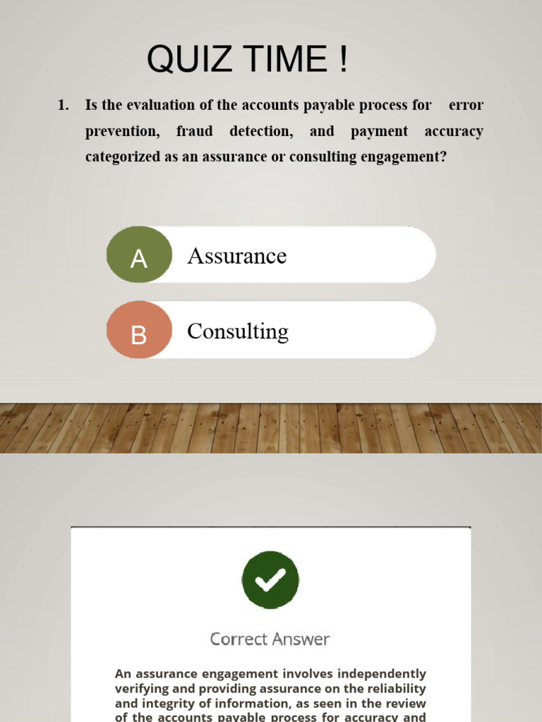 Assurance vs. Consulting Engagements Explained | PDF | Internal Audit ...